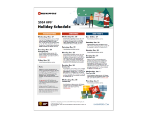 2024 Guide To the Holiday Shipping Season | Unishippers